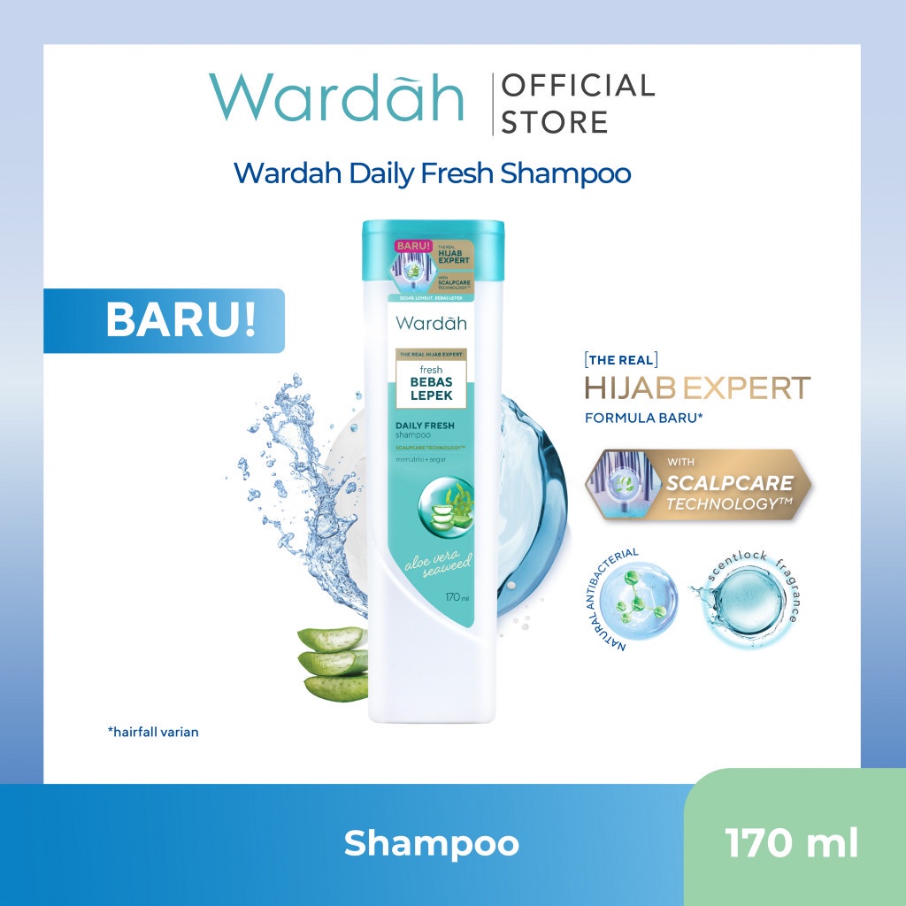 Jual Wardah Shampoo & Conditioner 170ml | Hairfall Treatment | Nutri ...