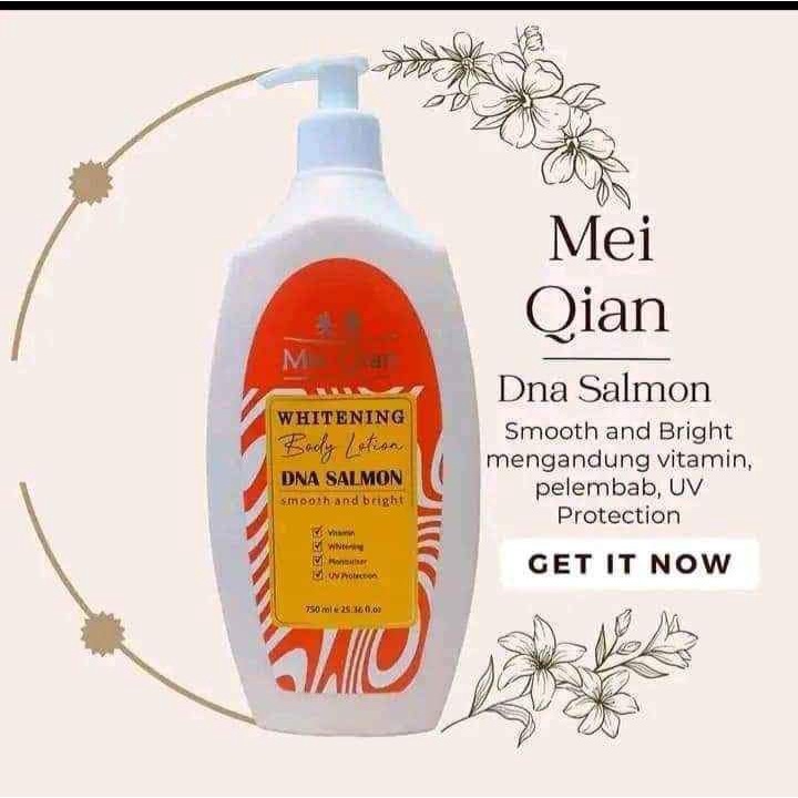 Jual Mei Qian body lotion Dna Salmon 750 ml | Shopee Indonesia
