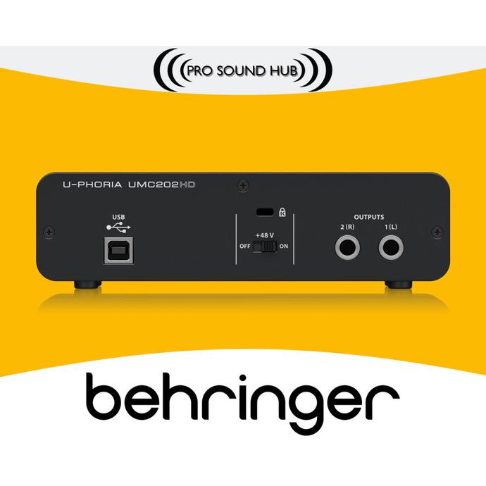 Jual Behringer UMC202HD UMC 202 HD UMC-202 USB Audio Interface ...