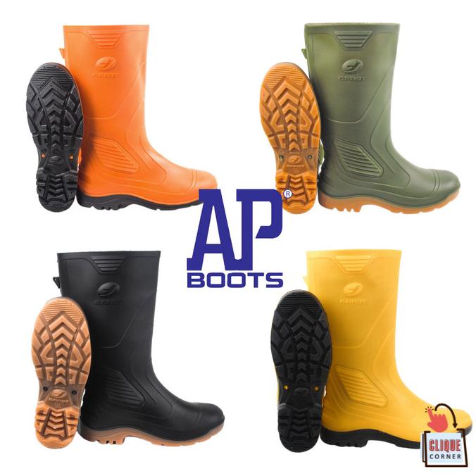 Jual AP Boots TERRA ECO 3 Kuning - Sepatu Boot PVC | Shopee Indonesia