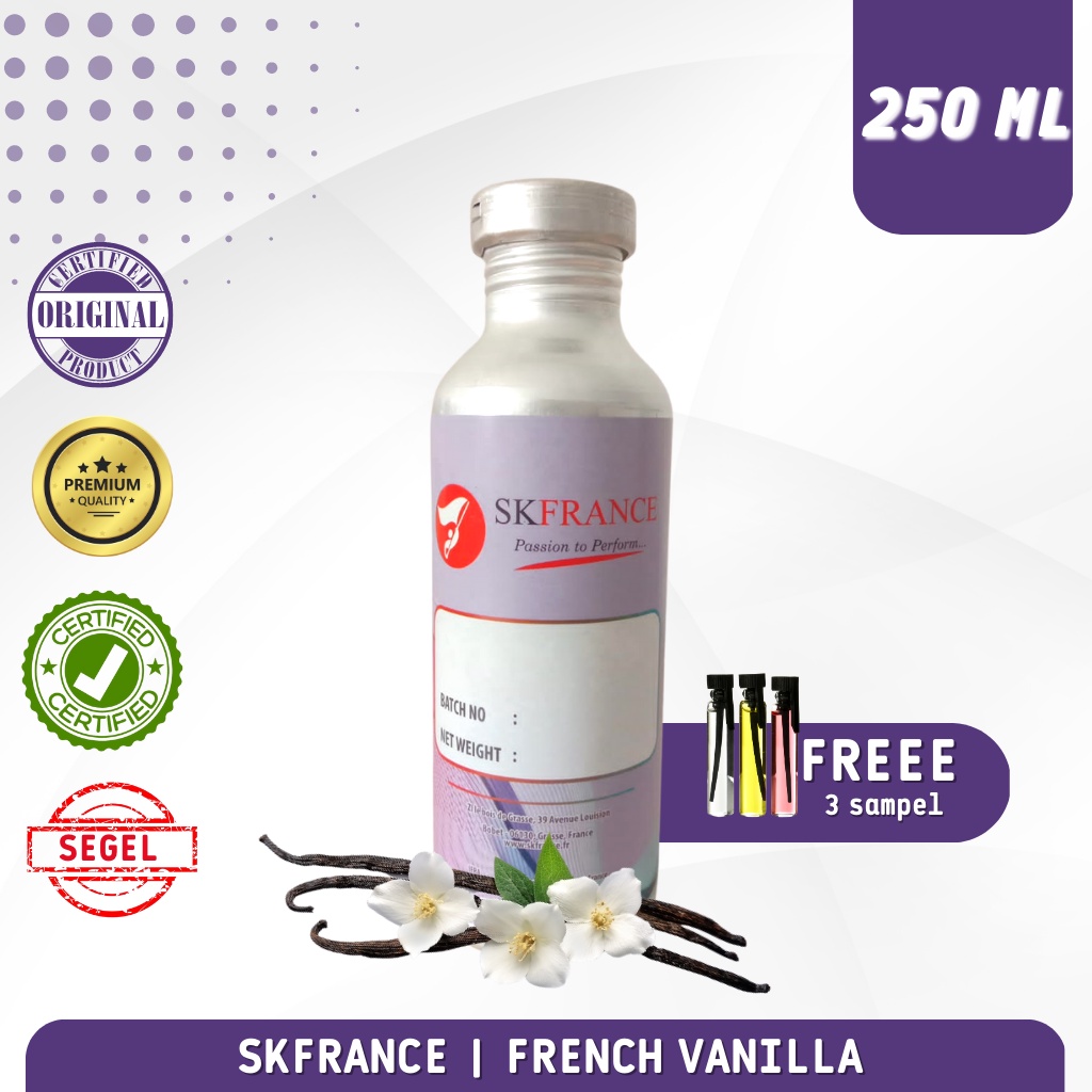 Jual FRENH VANILLE 250 ML | BIBIT PARFUM BY SKFRANCE | SEGEL | AROMA ...
