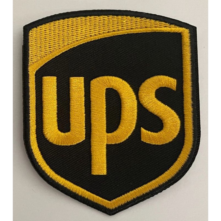 Jual Patch emblem logo bordir UPS | Shopee Indonesia