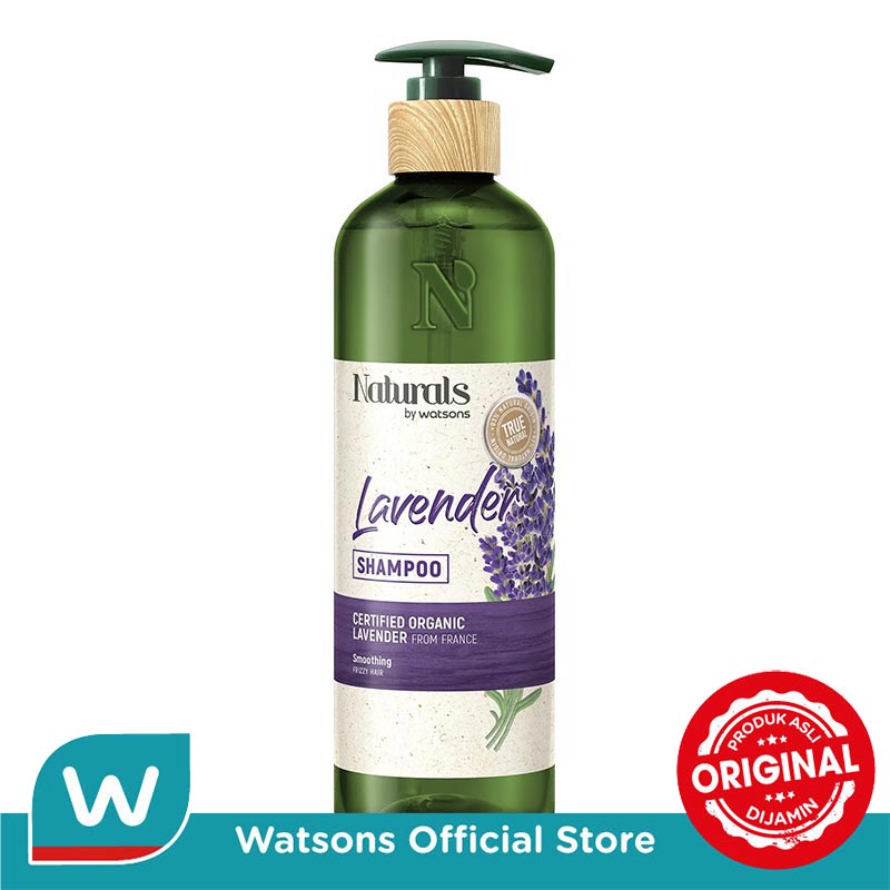 Jual NATURALS BY WATSONS Lavender Shampoo 490Ml | Shopee Indonesia