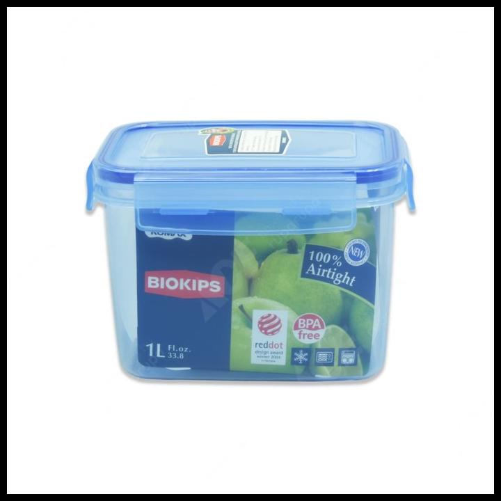 Jual Komax Biokips Tempat Makan Persegi Panjang 1 Ltr | Shopee Indonesia