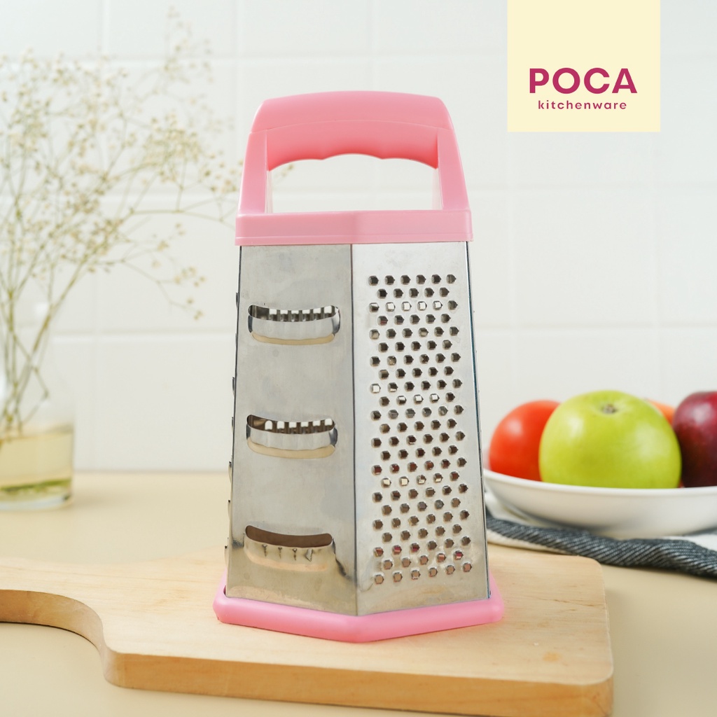Jual Parutan Kelapa Keju Sayur 6 In 1 Kokoh Anti Slip Stainless Steel 6 ...