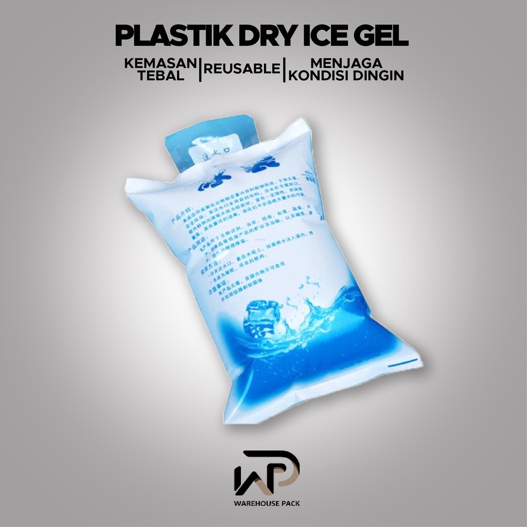 Jual ( 1 Pcs ) Ice Gel Pack | Blue Ice Jelly | Ice Pack Cooler ...