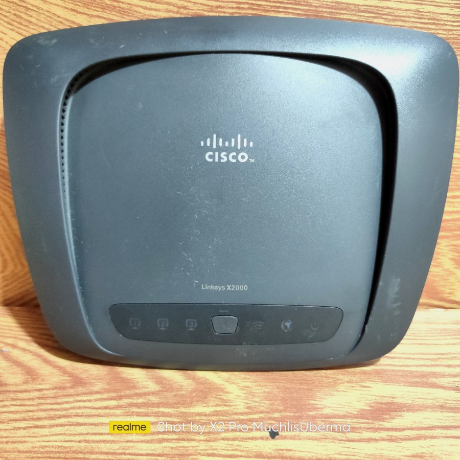 Jual Cisco LINKSYS X2000 Wireless-N ADSL2 Plus Modem router | Shopee ...