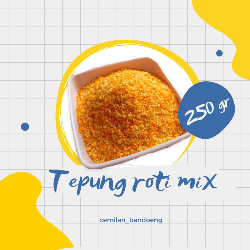 Jual TEPUNG ROTI MIX KEMASAN 250 GR | Shopee Indonesia
