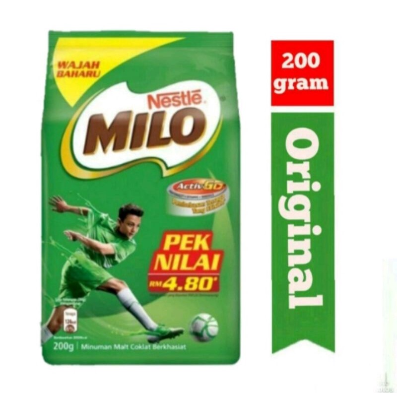 Jual MILO MALAYSIA 200 gr | Shopee Indonesia