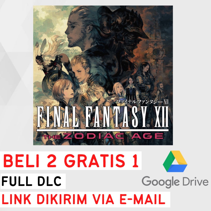 Jual FINAL FANTASY XII THE ZODIAC AGE - GAME PC - GAME LAPTOP - LINK ...