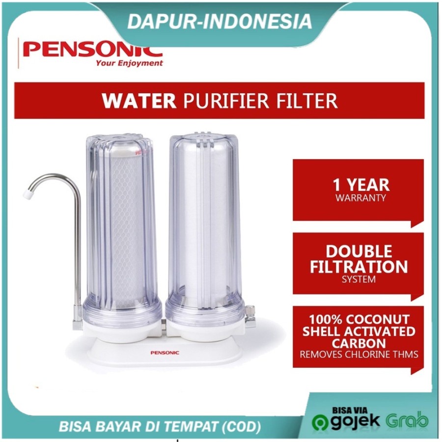 Jual Pensonic Water Purifier Filter PP-123 PP123 Filter Air Jernih ...