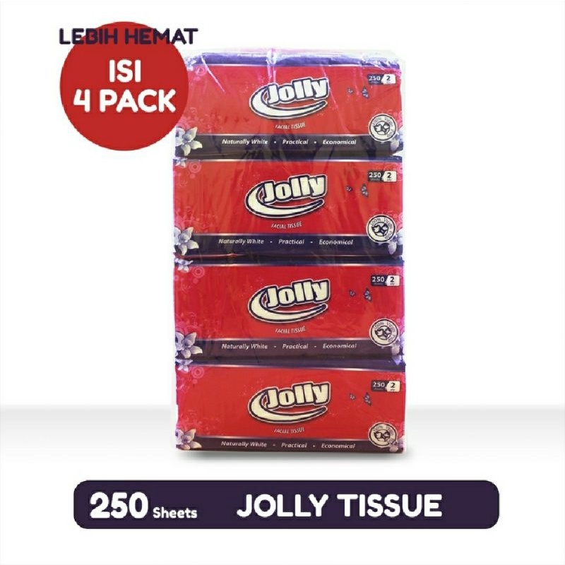 Jual Tissue Jolly 250 / Jolly 250 / Tissue lembut | Shopee Indonesia