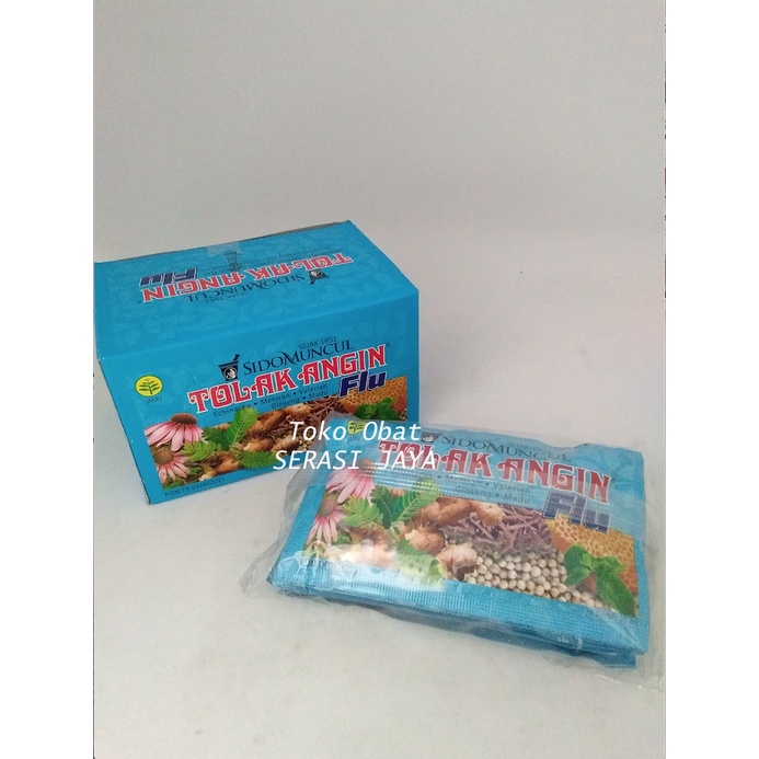 Jual Tolak Angin FLU Box isi 12 Sachet Masuk Angin dan Flu | Shopee ...