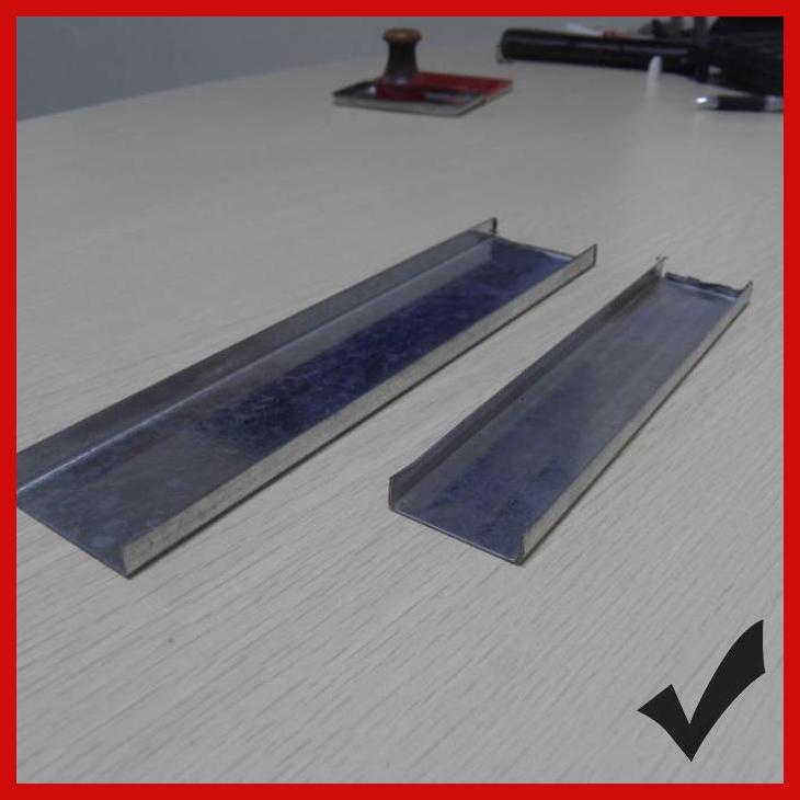 Jual PLAT BESI KEEL PENYANGGA DUDUKAN FRAME RUNNING TEXT PANJANG 3METER ...