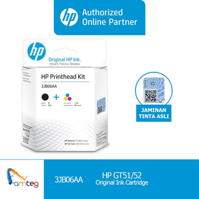 Jual HP Printhead GT51/GT52 | Shopee Indonesia