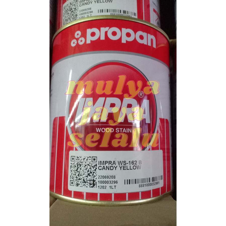 Jual IMPRA PROPAN WOOD STAIN WS 162 B - CANDY YELLOW (1Ltr) | Shopee ...