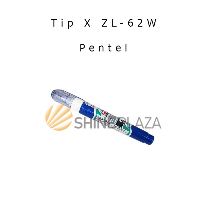 Jual Tip Ex Cair ZL-62W Pentel - Tipe X Correction Fluid Pen Koreksi ...
