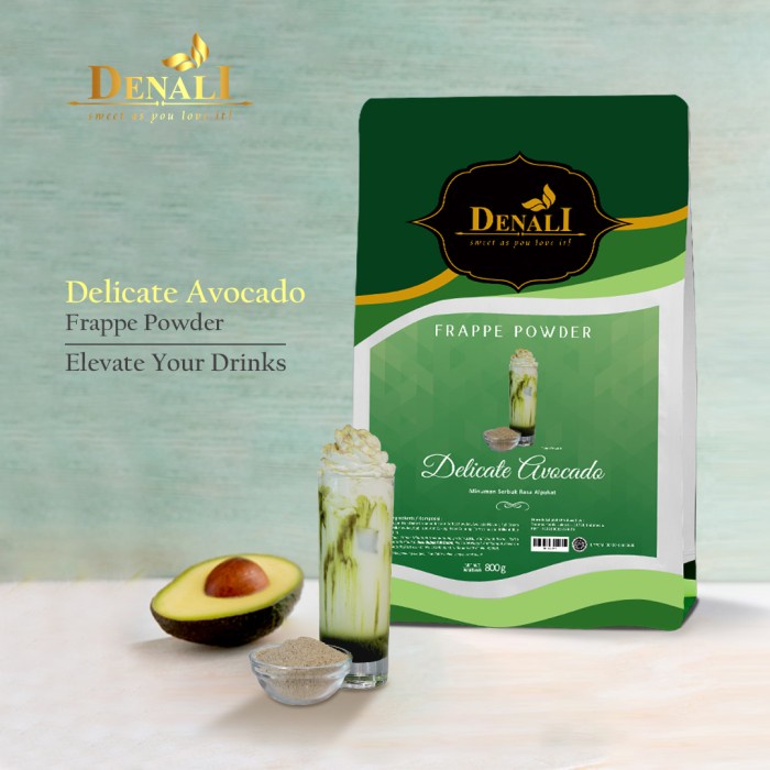 Jual Denali Powder Avocado Delight Original Denali Powder 800g | Shopee ...