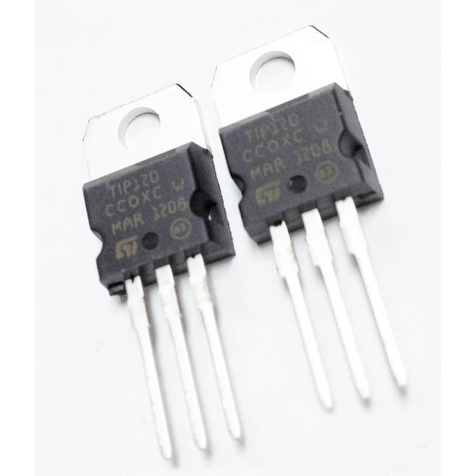 Jual TIP120 Darlington Transistor TO-220 NPN ST Arduino Supply DIP IC ...