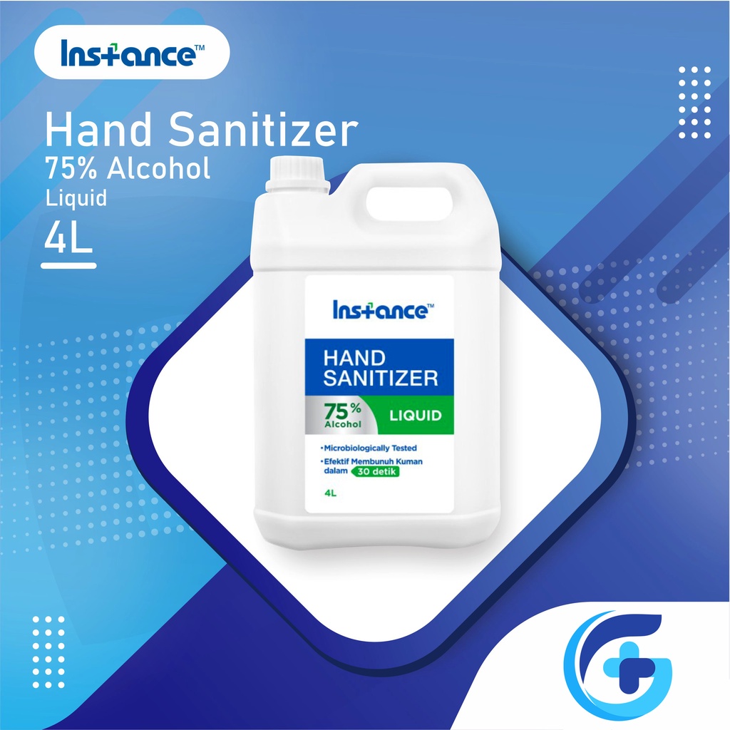 Jual INSTANCE HAND SANITIZER LIQUID 4 L | Shopee Indonesia