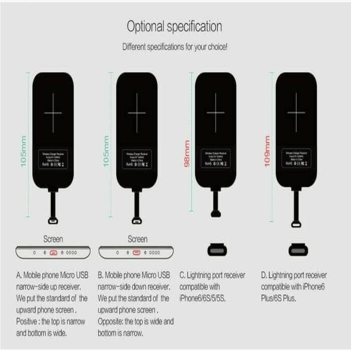 Jual Nilkin Wireless Charging Receiver (Magic Tags) | Shopee Indonesia