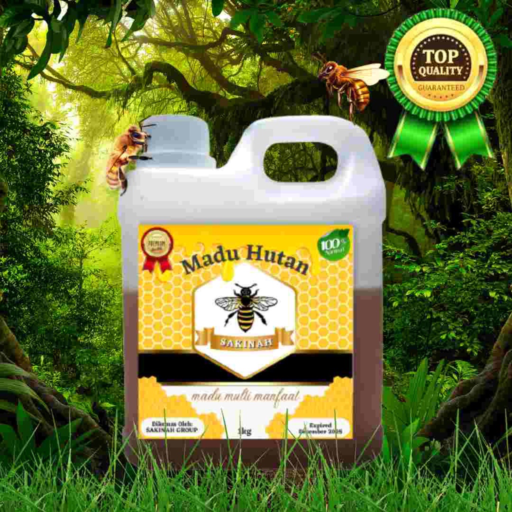 Jual MADU HUTAN ASLI MURNI DIPANEN DARI HUTAN UKURAN 1kg | Shopee Indonesia