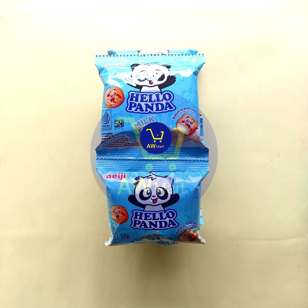 Jual HELLO PANDA RENCENG ( 10 SACHET X 8GRA) - COKELAT, STRAWBERRY ...