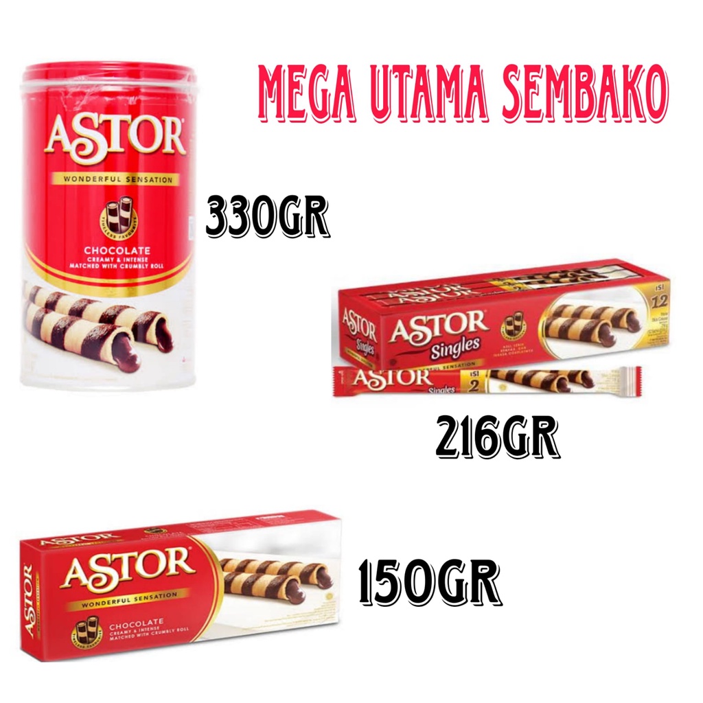 Jual astor wafer roll wonderful sensation | Shopee Indonesia