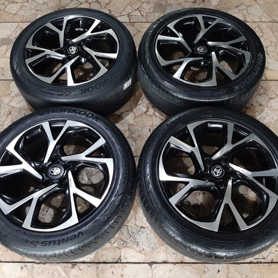 Jual VELG MOBIL REPLIKA CHR RING 18 LEBAR 8 PCD 5X114,3 + BAN 235/50 R18 | Shopee Indonesia