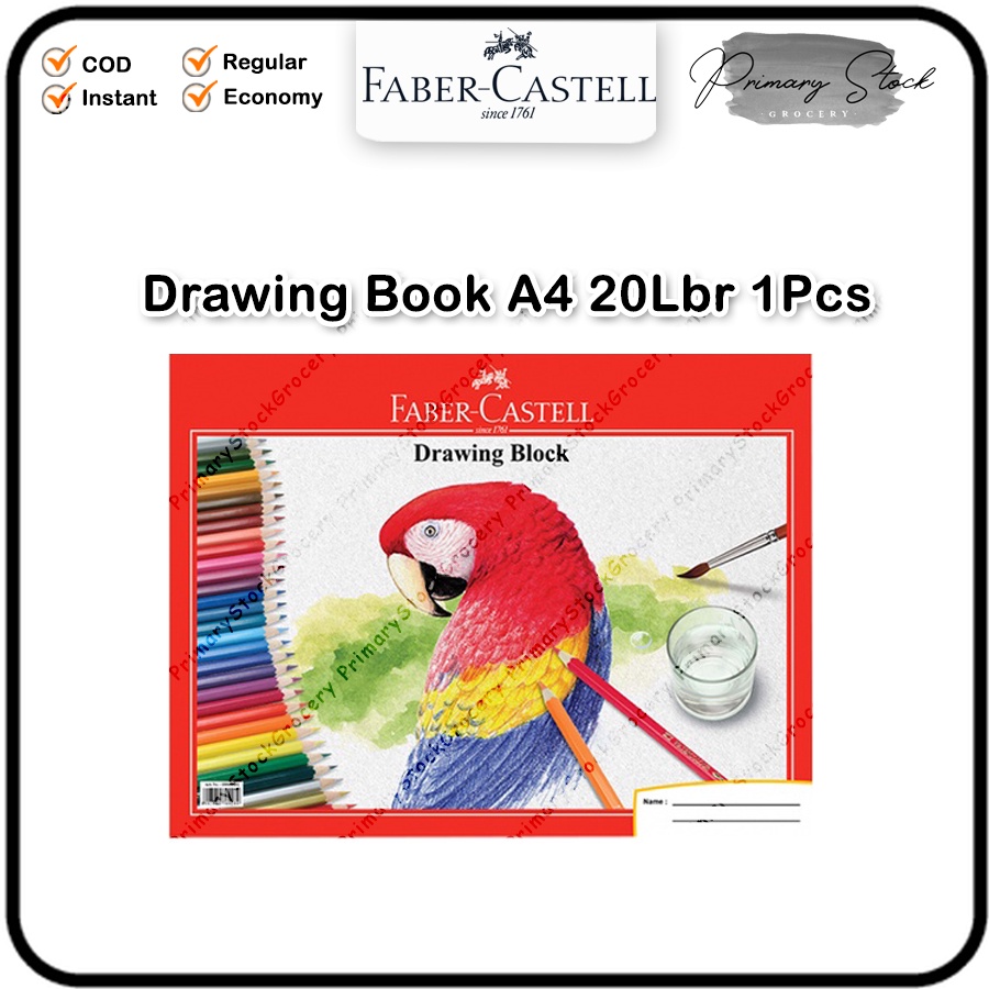 Jual Buku Gambar Faber Castell A4 Castle Fabercastel Fabercastle Sketch ...
