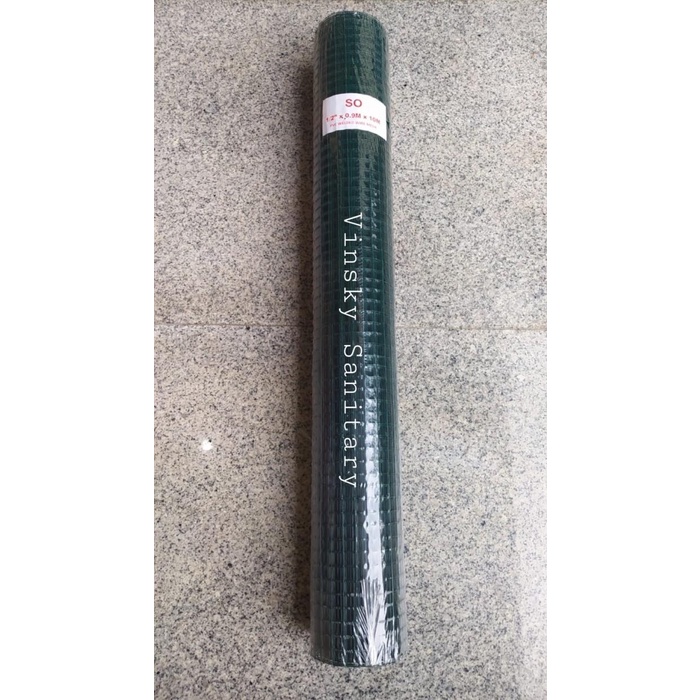 Jual Kawat Loket PVC Hijau 1/2" / 1/4" panjang 10 meter (Harga per Rol ...