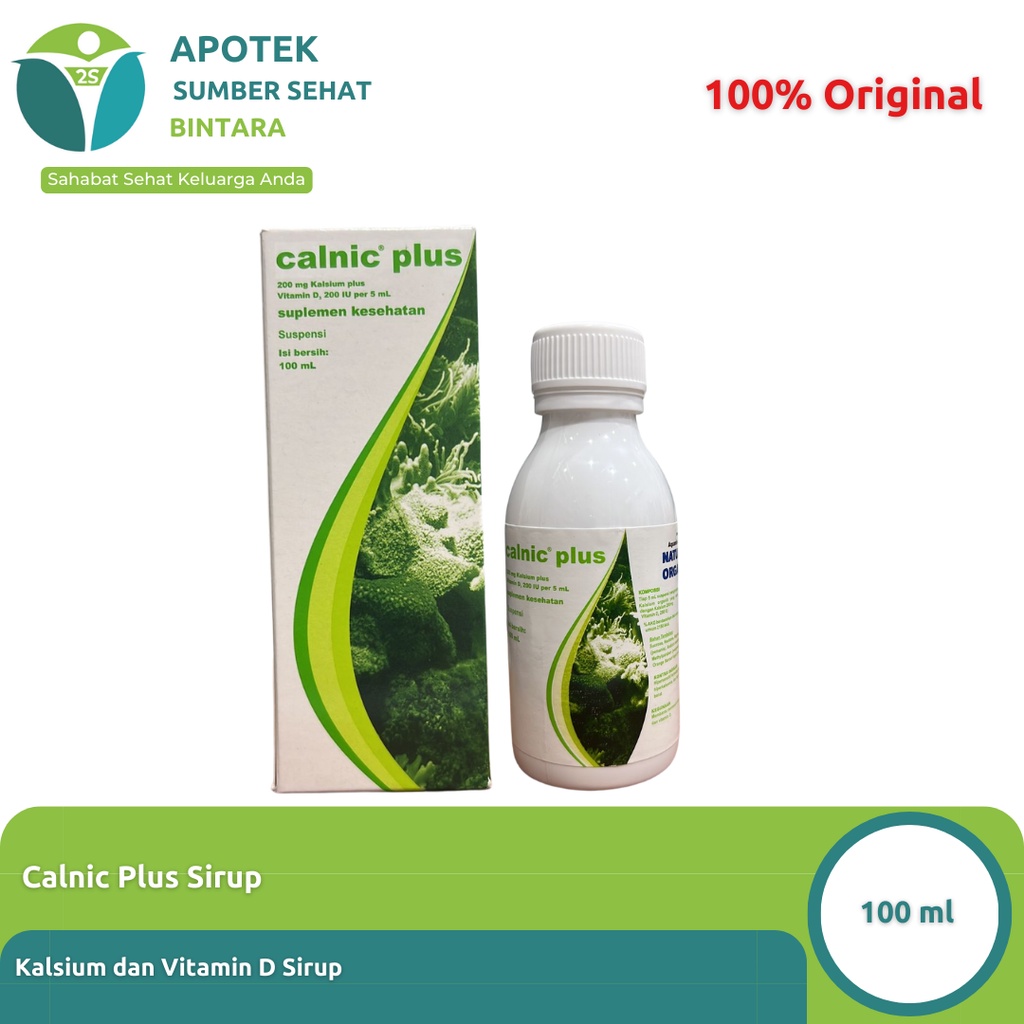 Jual Calnic Plus Suspensi Kalsium 100 ml | Shopee Indonesia