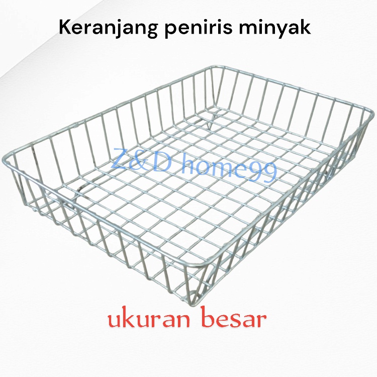 Jual keranjang peniris minyak bermacam ukuran/collingrak model ...