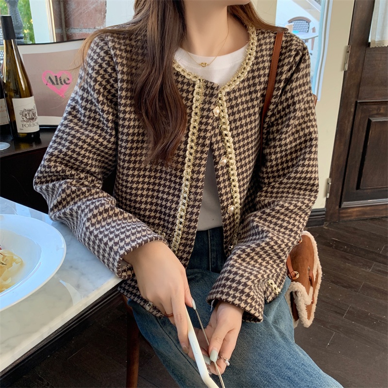 Jual Jaket Wanita Terbaru Lengan Panjang Jacket Korean Style Outer Crop ...