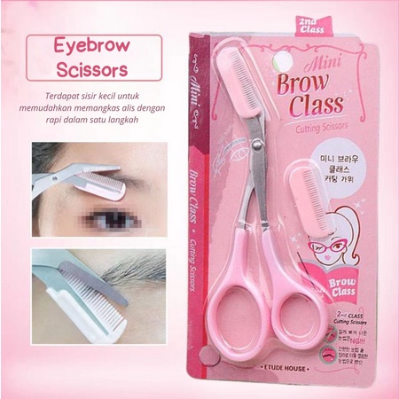 Jual NG Gunting Alis Mata Alat Merapihkan Alis Bulu Mata Brow Class ...