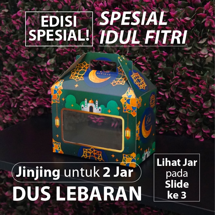 Jual Dus Lebaran Jinjing isi 2 Jar - Box Idul Fitri | Shopee Indonesia