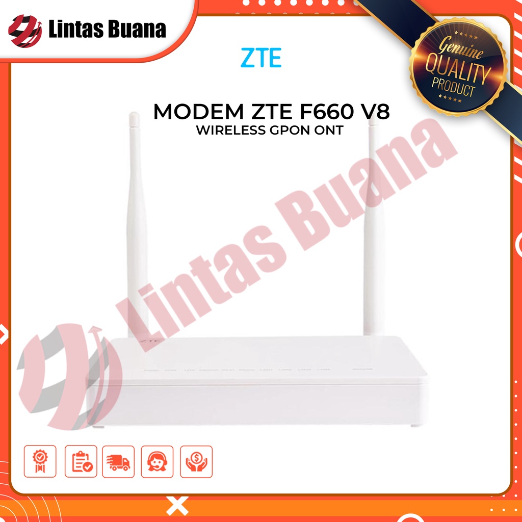 Jual Modem ZTE F660 V8 GPON Wireless ONT F660 | Shopee Indonesia
