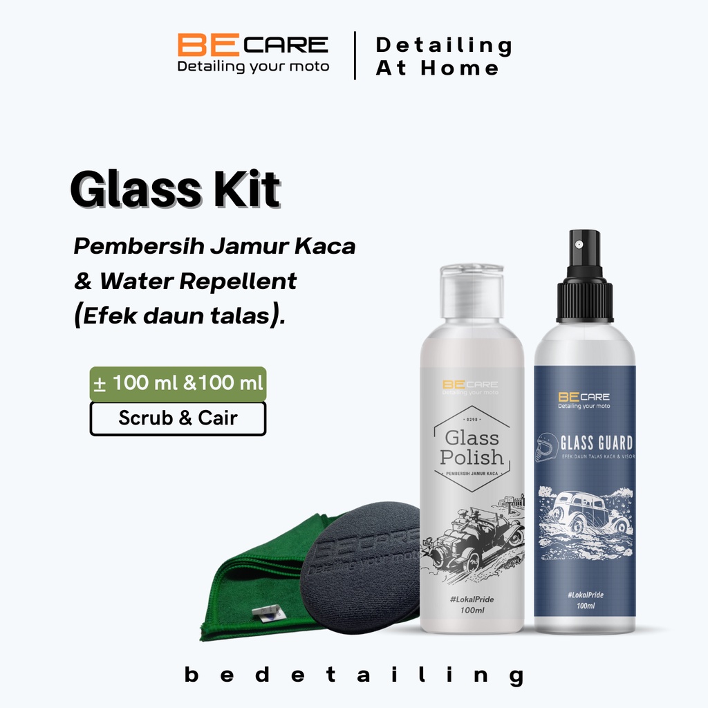 Jual Paket GLASS KIT - Glass Polish & Glass Guard - Penghilang ...