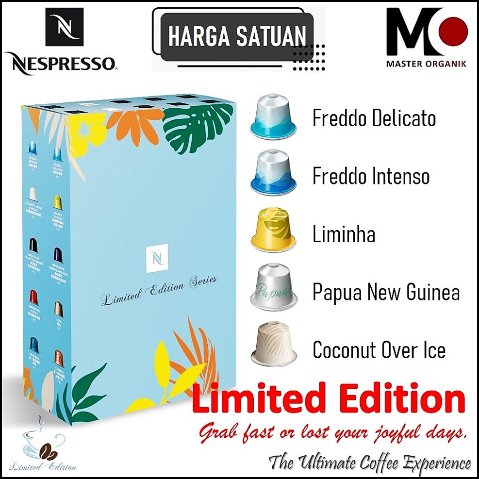 Jual Capsule Nespresso Limited Editions Original Nestle | Kopi Kapsu ...