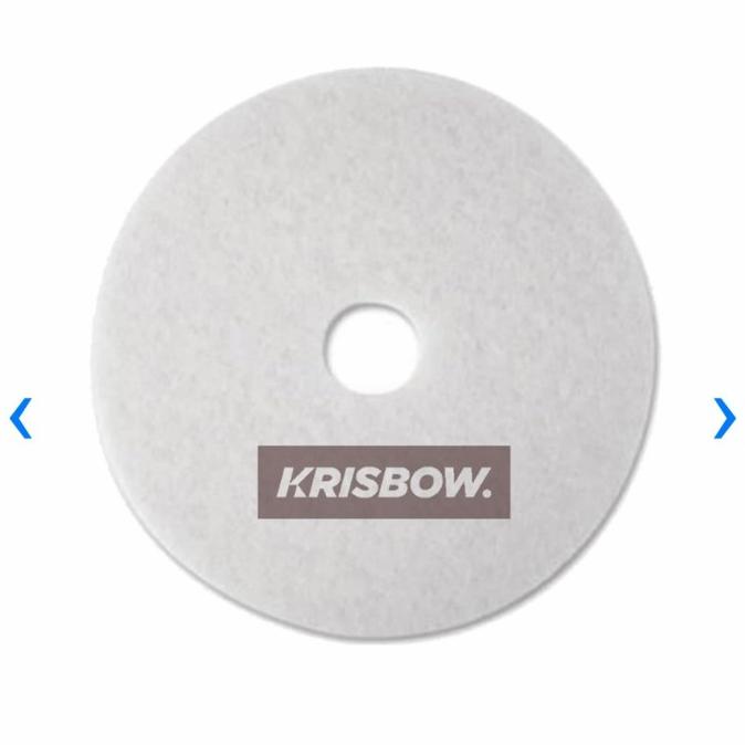 Jual KRISBOW CLEANING PAD 17INC WHITE/RED (2PCS) | Shopee Indonesia