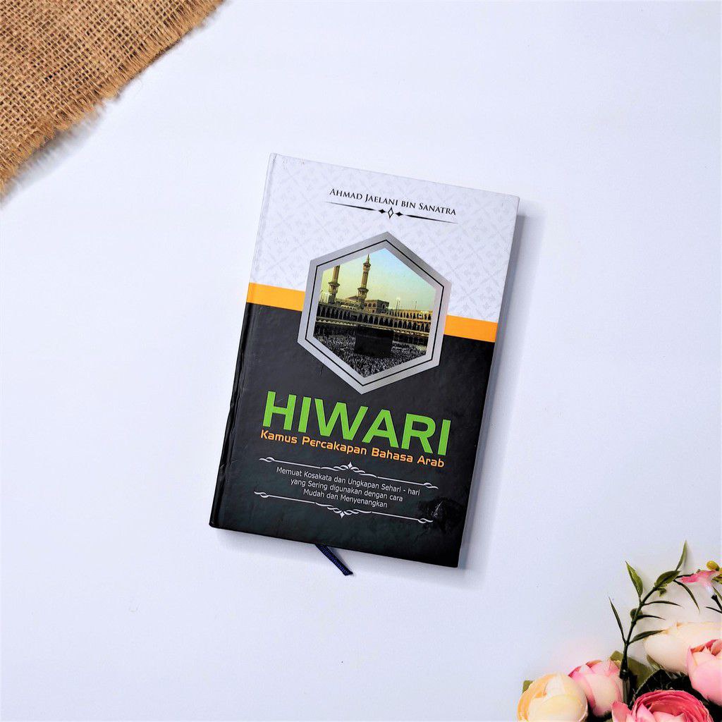 Jual BISA CETAK NAMA Buku Hiwari Kamus Percakapan Bahasa Arab Pustaka ...