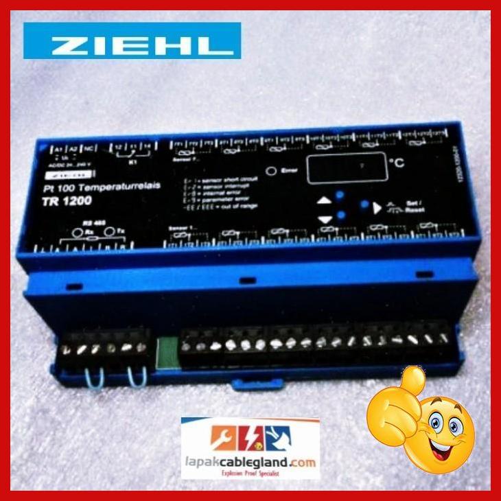 Jual Temperature Relay ZIEHL TR 1200 TR1200 12 channel RTD PT100 modbus [Lgc] | Shopee Indonesia
