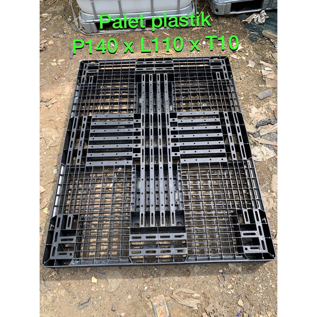 Jual PALET plastik tatakan kandang bekas berkualitas ukuran 140cm x 110cm x 10cm | Shopee Indonesia