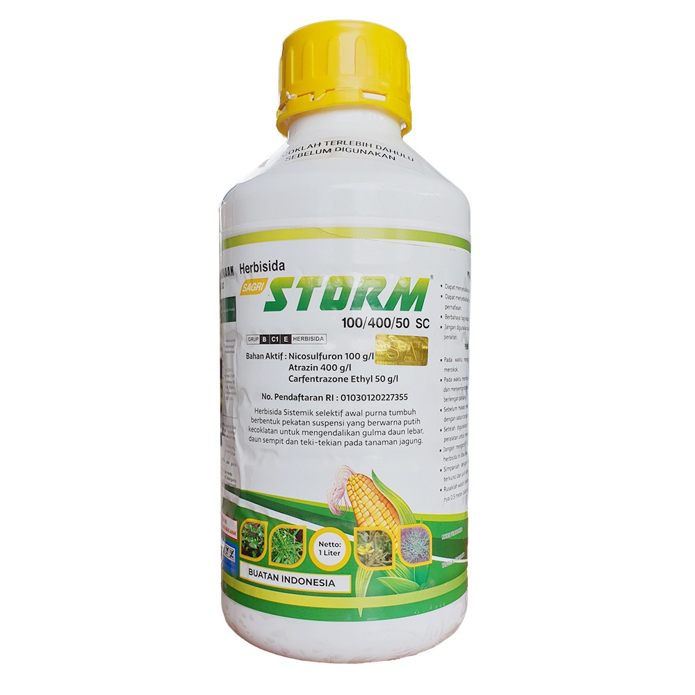 Jual OBAT RUMPUT AMPUH SELEKTIF JAGUNG 3 BAHAN AKTIF | SAGRI STORM 1 ...