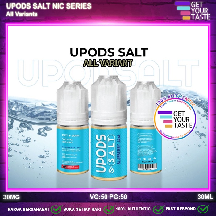Jual Liquid UPODS Switch It SALT Nic All Variant 30MG 30ML Saltnic Pods ...