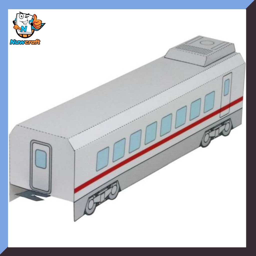 Jual Nuwcraft Super Express Train Middle Car Papercraft | Shopee Indonesia