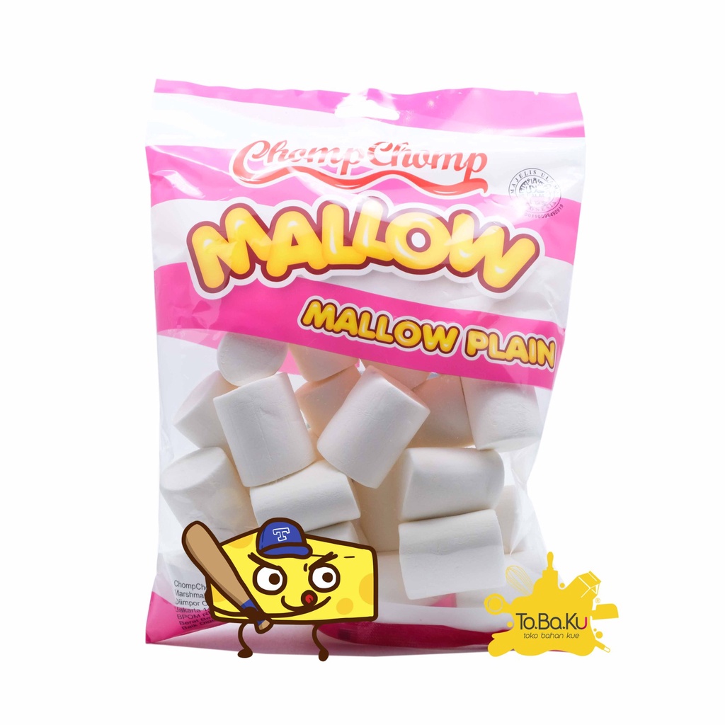 Jual Chomp Mallow Plain kemasan 200gr | Shopee Indonesia