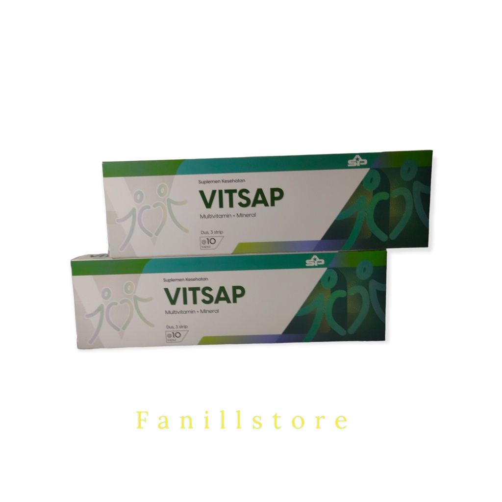Jual Vitsap Multivitamin Mineral Box 30 Kapsul | Shopee Indonesia