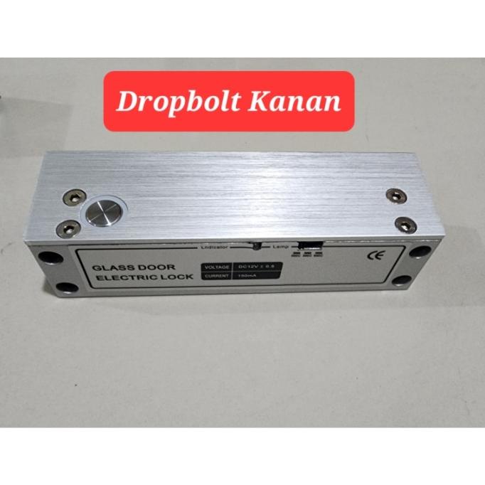 Jual ONSALE Drop bolt Pintu Kaca | Frameless Glass Door Electric Lock ...
