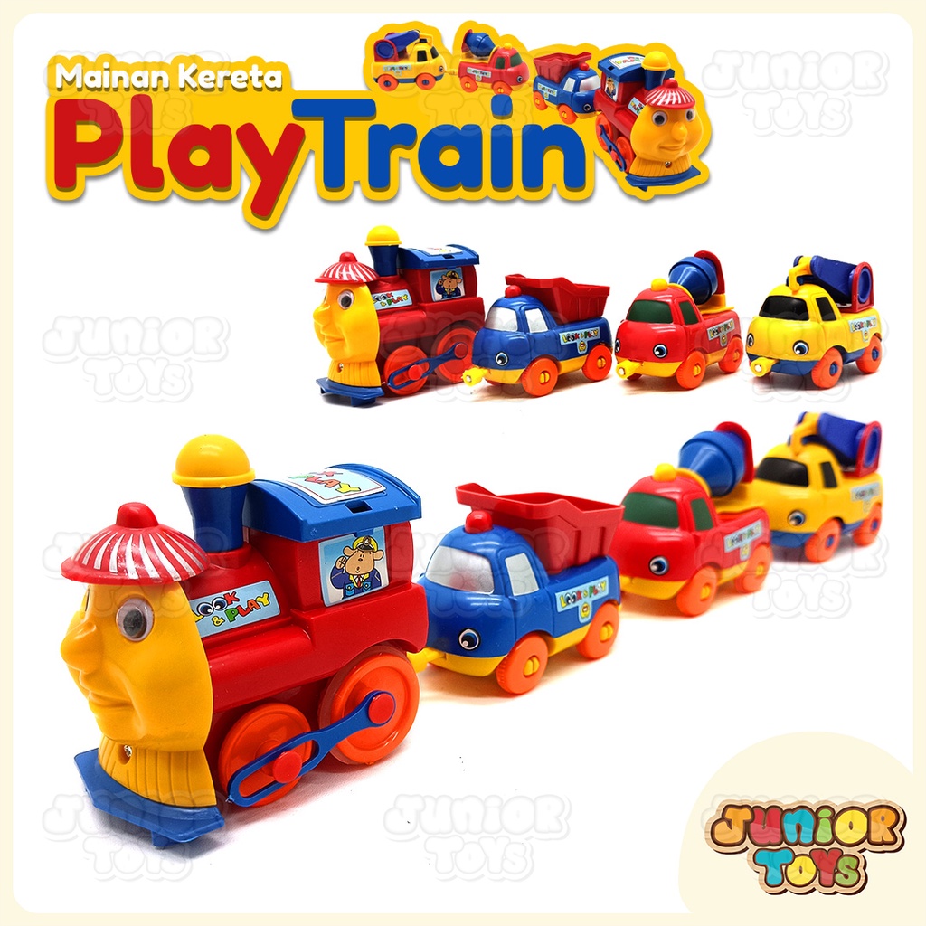Jual Mainan Kereta Play Train Kereta Magnet Mainan Anak Kereta Baterai Berjalan | Shopee Indonesia